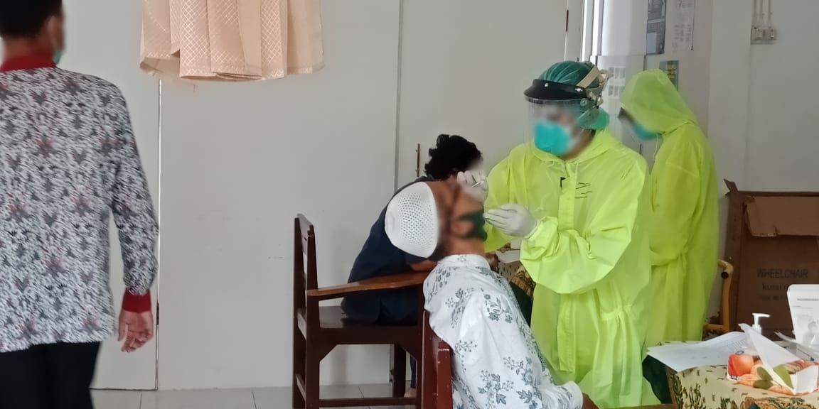 Test Swab Untuk Para Pegawai PIAT 7 - PIAT 7